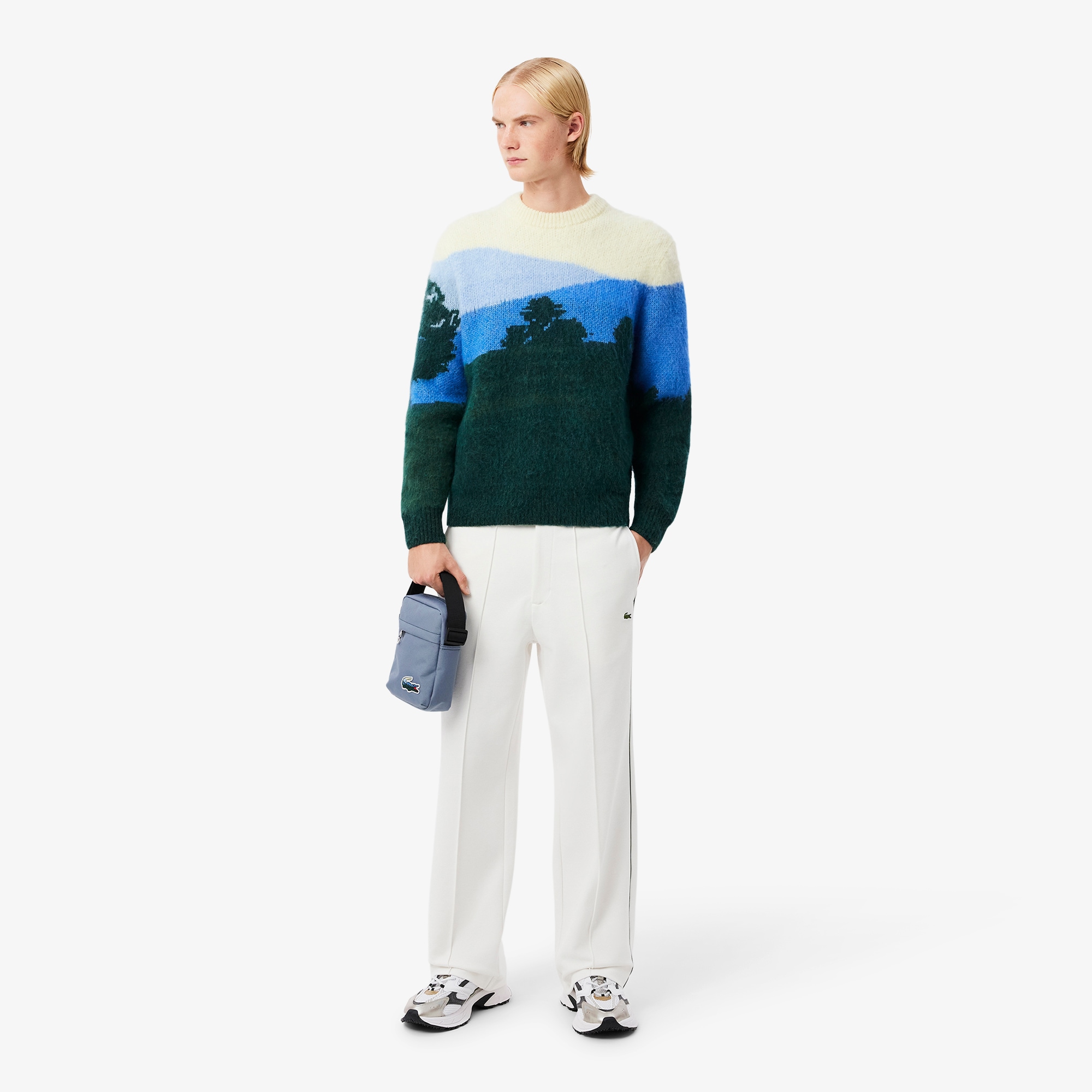 Landscape Crocodile Satchel - Bags - New In 2026 | Lacoste