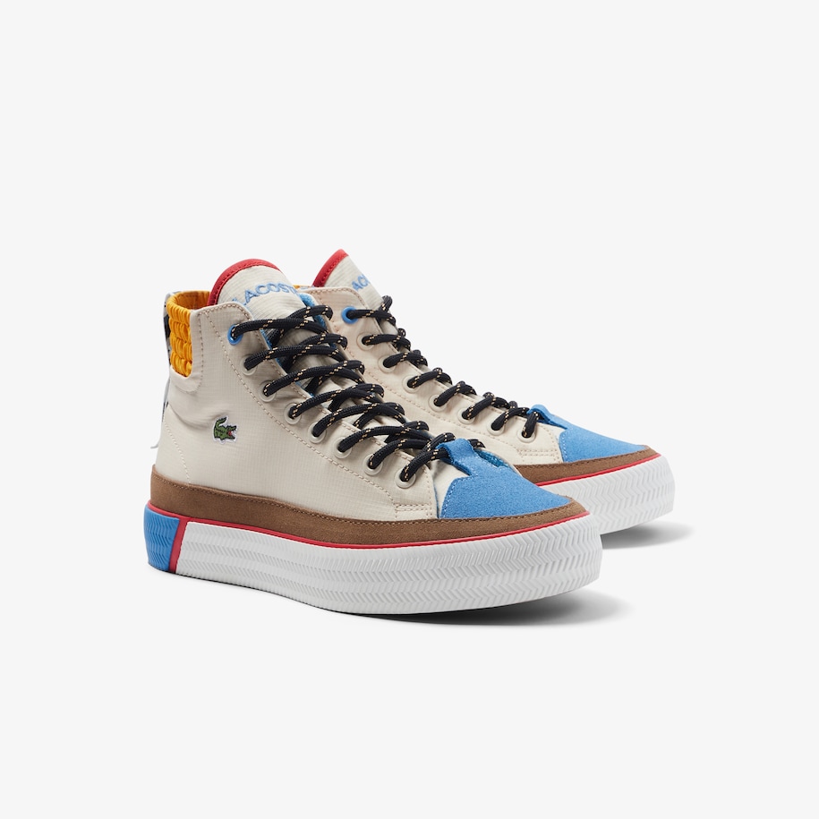 Juniors' Lacoste Gripshot Winter Mid Textile Outdoor Shoes - Men's ...