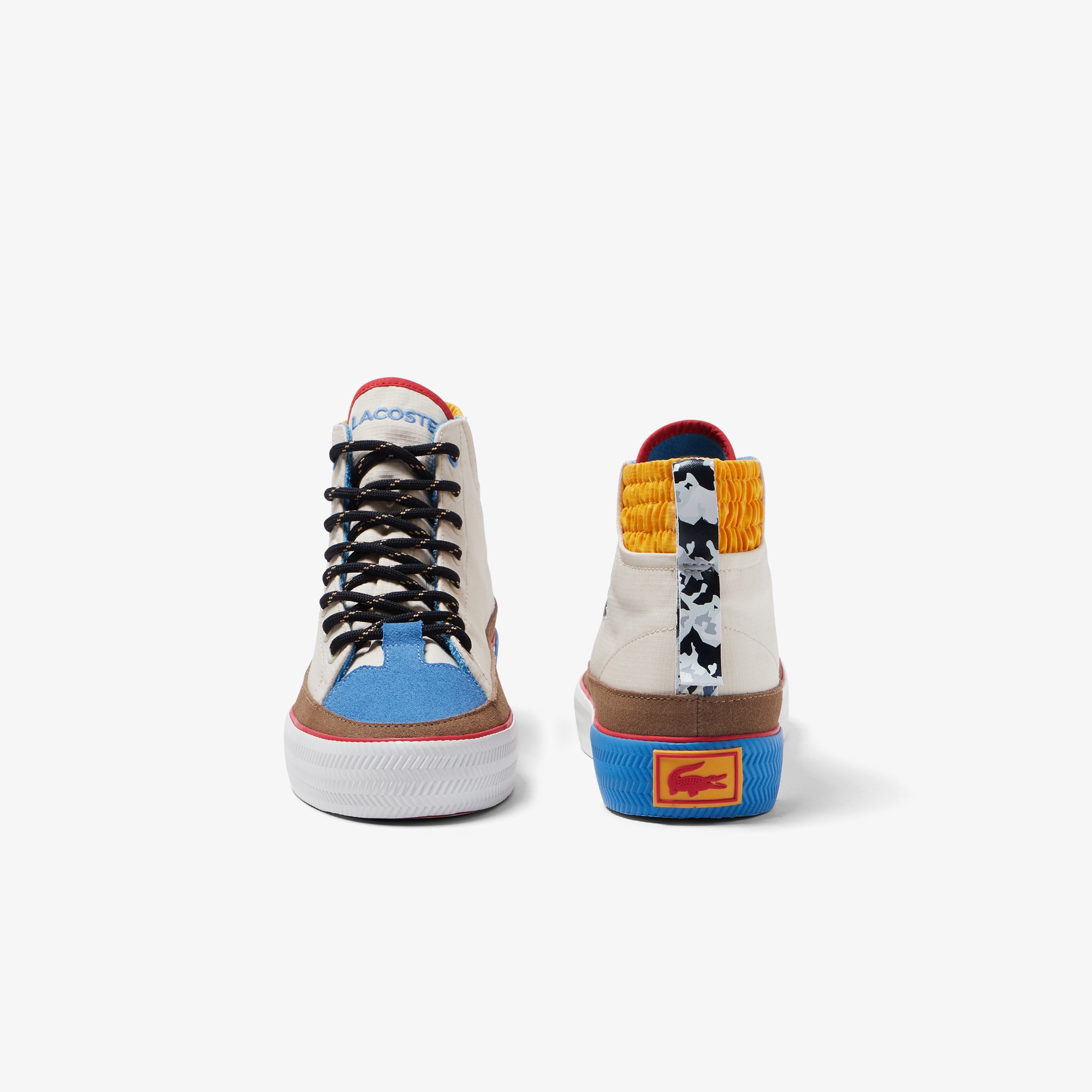 Chaussures outdoor Gripshot Winter Mid junior Lacoste en textile ...