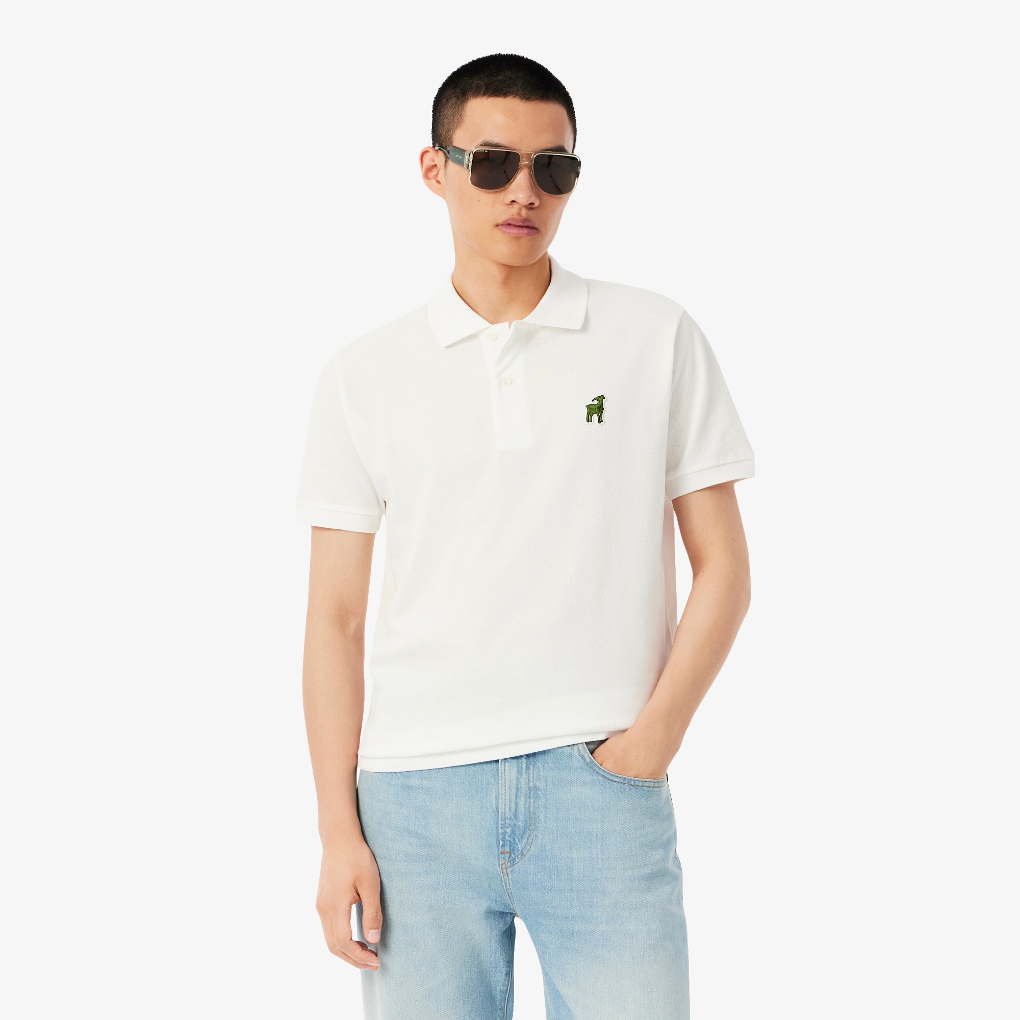 Unisex Lacoste x Novak Djokovic The GOAT Polo - Lacoste x Novak ...