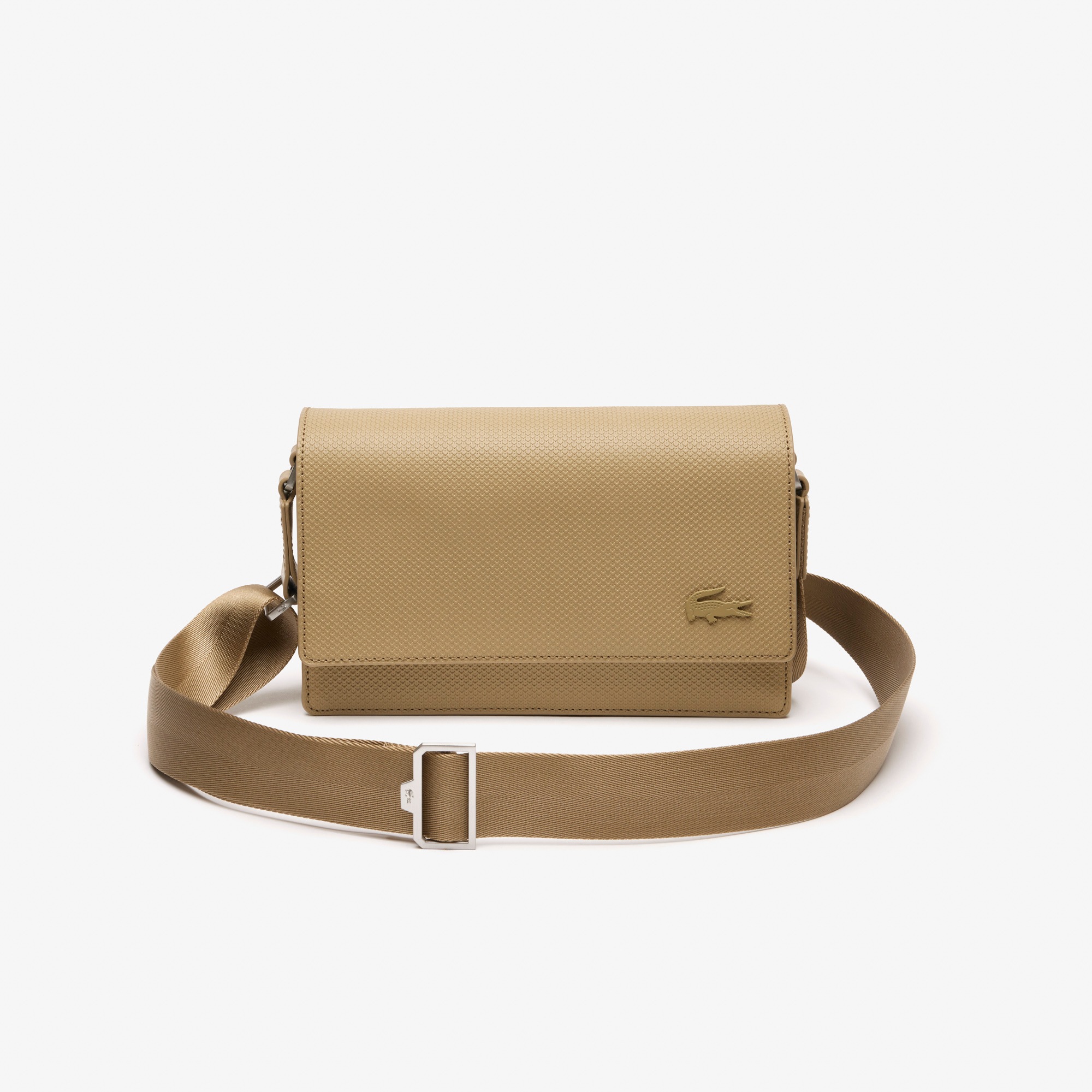 Chantaco Leather Flap Close Reporter Bag - Bags - New In 2026 | Lacoste