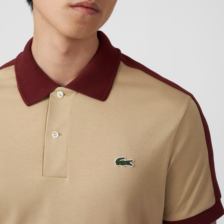 Polo Lacoste Classic Fit con cuello de contraste para hombre - Polos para hombre - Novedades ...