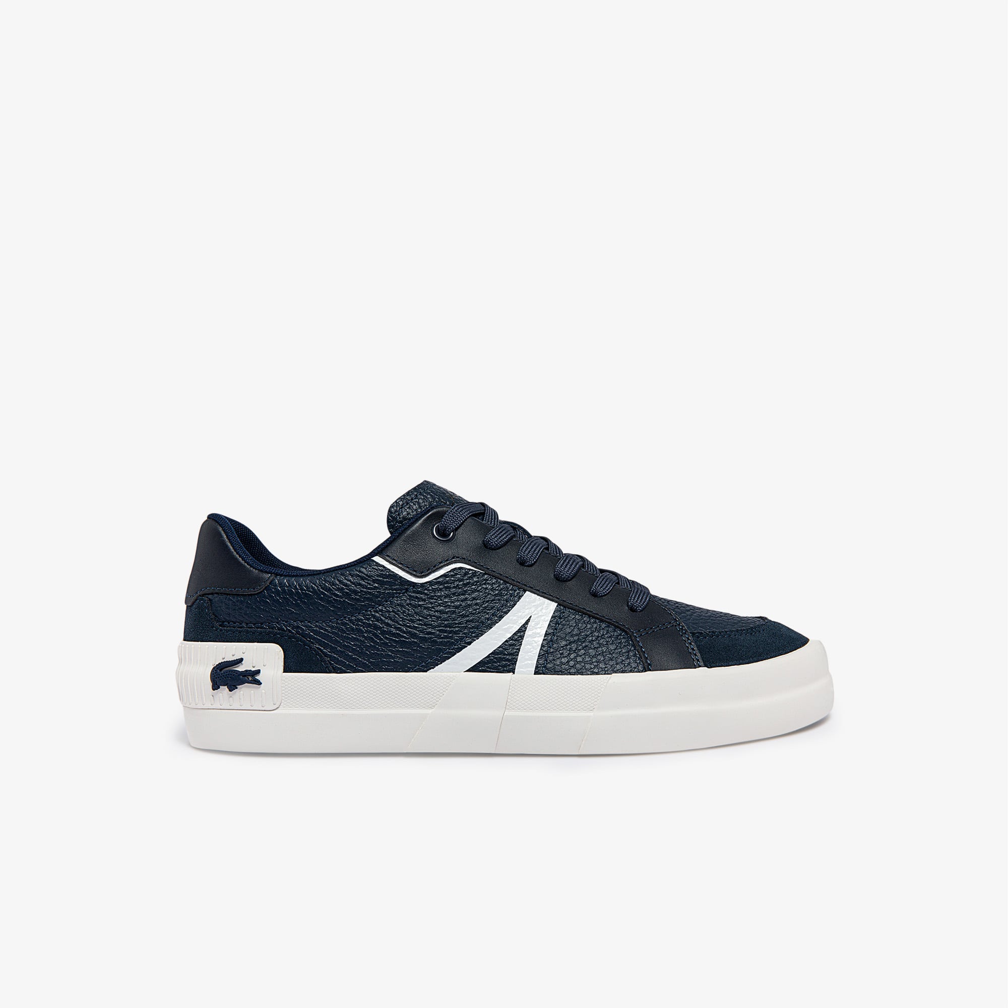 Lacoste Men's L004 Leather Sneakers - 12 In Blue | ModeSens