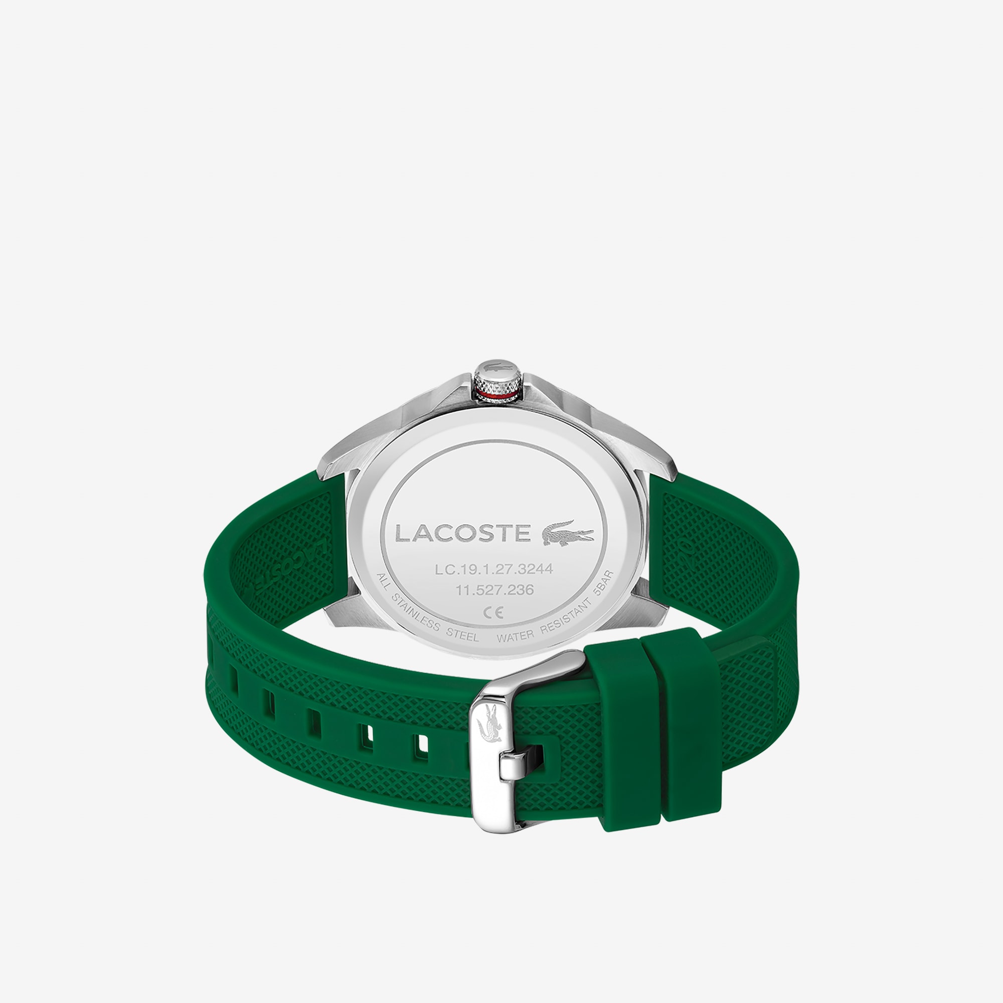 Lacoste Le Croc Green Silicone Strap Watch - Men's Watches - New In ...