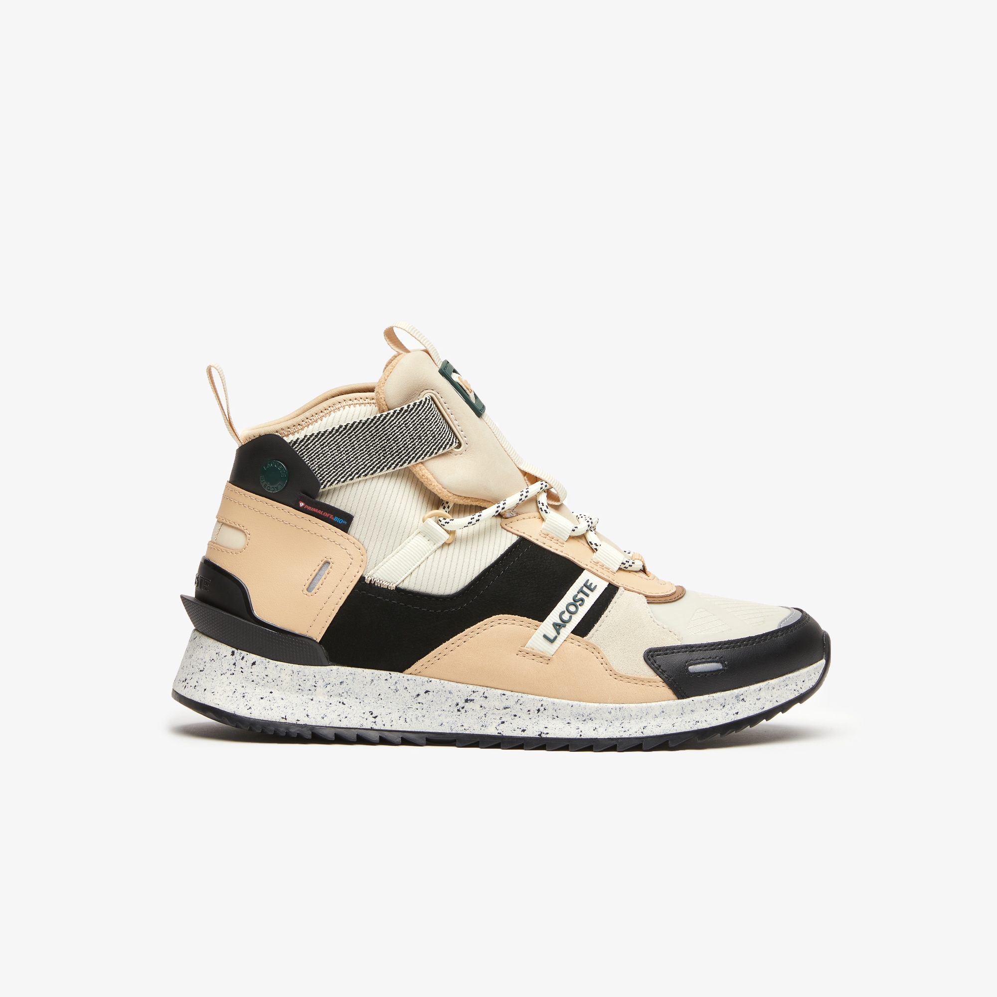 Men's Lacoste Run Breaker Leather Colour-Pop Outdoor Shoes - Men's ...