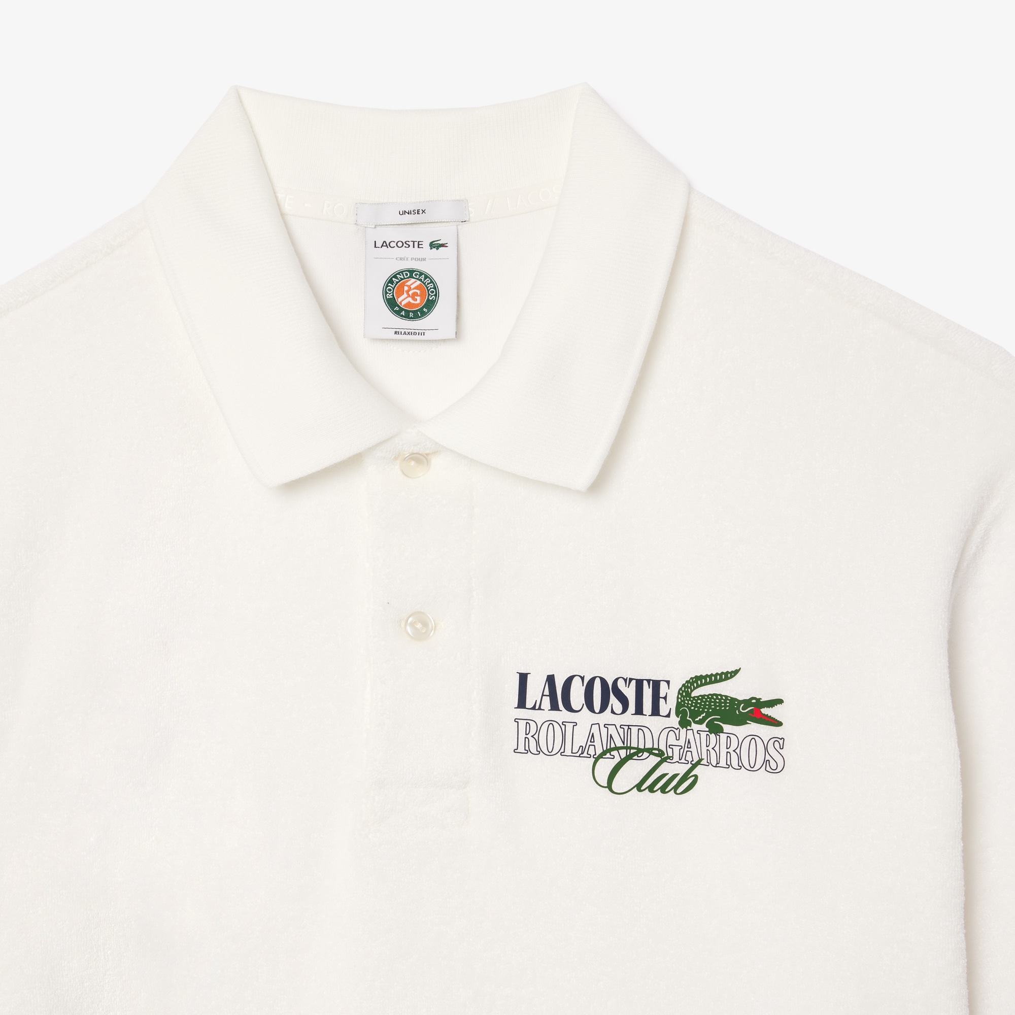 Unisex Relaxed Fit Roland-Garros Edition Terry Polo - Polo Shirts - New ...