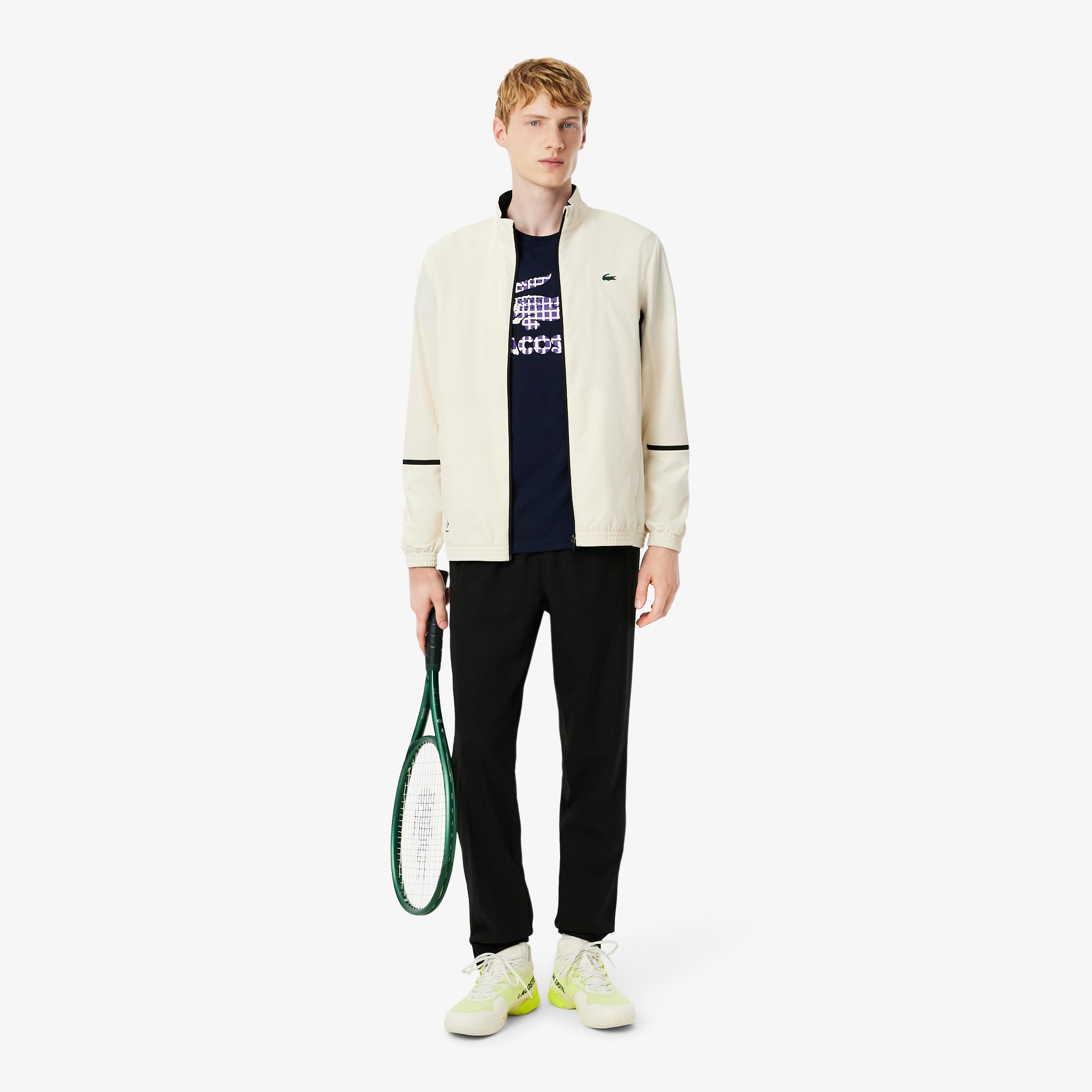Men's Lacoste Tennis x Daniil Medvedev T-Shirt - Organic Cotton - New ...