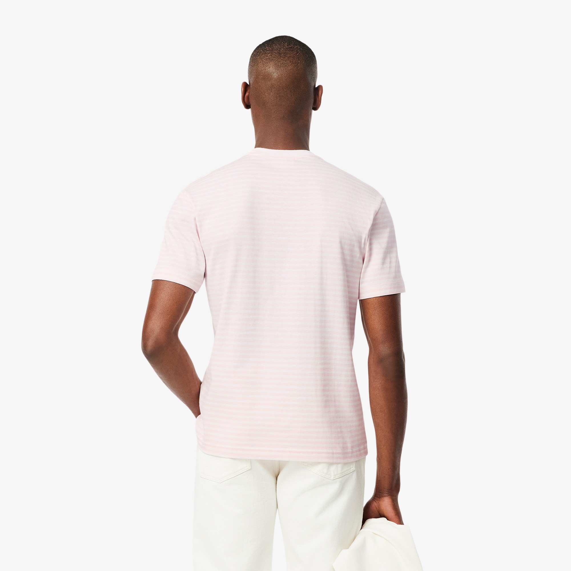 Playera de algodón grueso a rayas para hombre - Playeras para Hombre ...