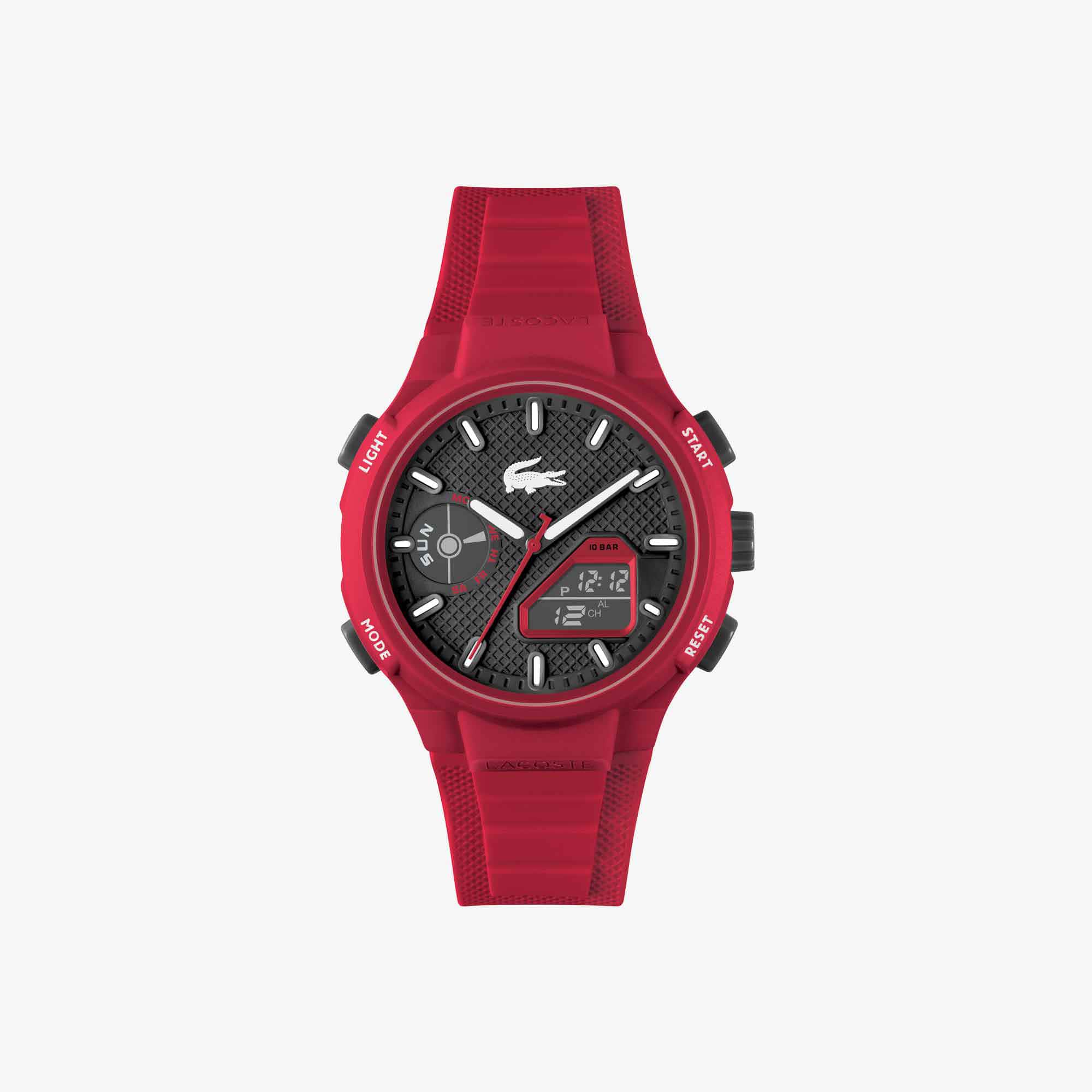 LC33 Analog & Digital Silicone Watch - Men’s Collection - New In 2025 | Lacoste