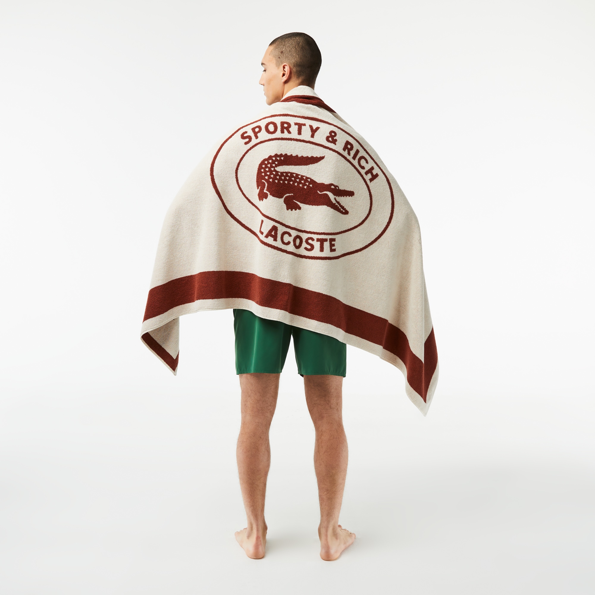 Lacoste x Sporty & Rich Beach Towel - All Men's Accessories - New In ...