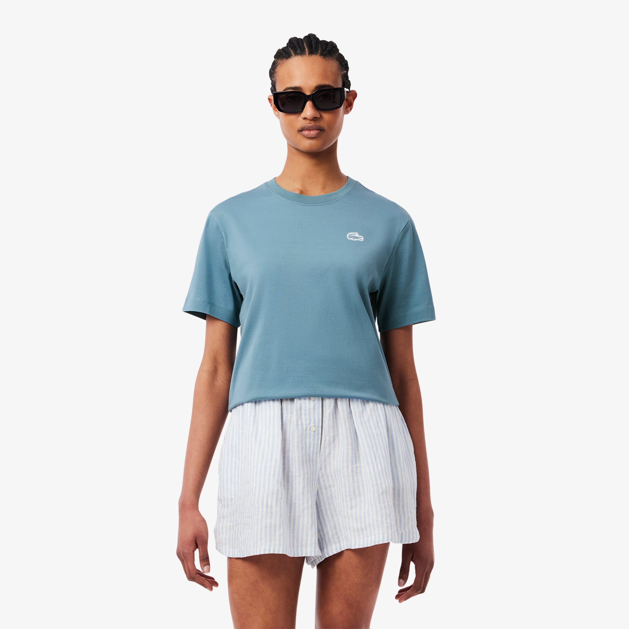 Playera de punto con estampado de cocodrilo para mujer - Women’s ...