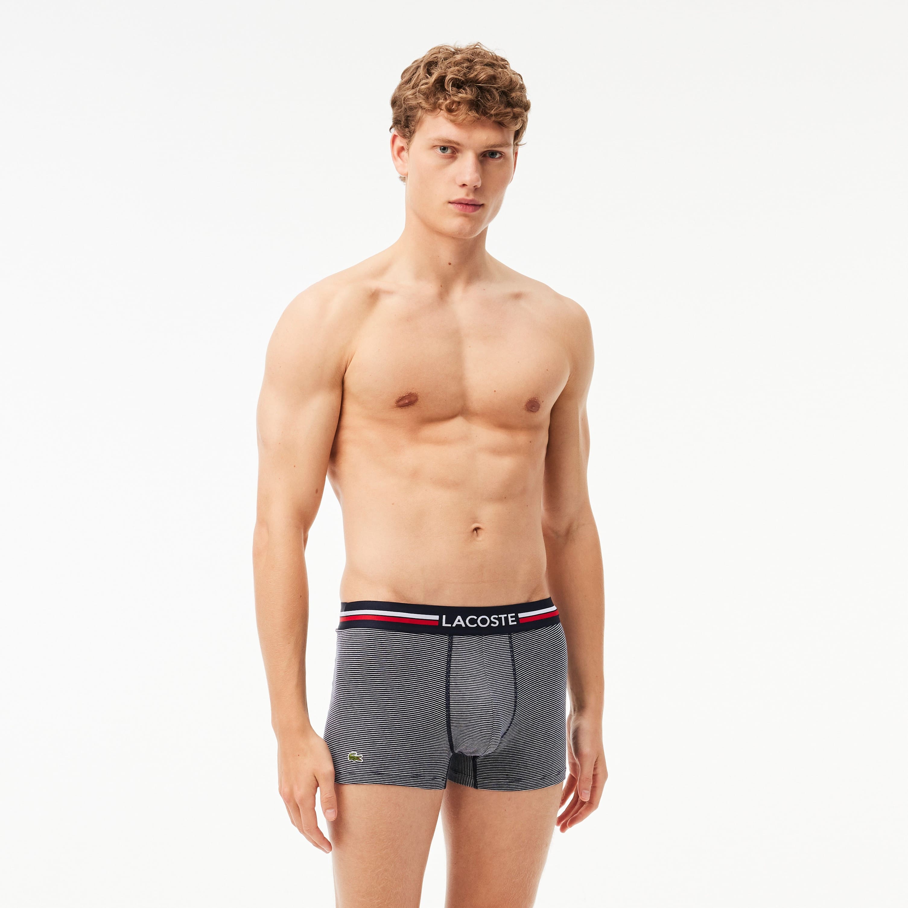 Pack de 3 Boxers con banda tricolor - Underwear - Novedades 2025 | Lacoste