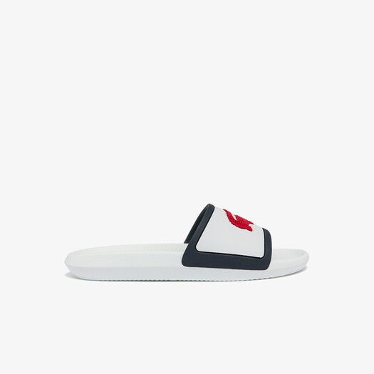 Men's Logo Slides & Flip-Flops, Men's Slides | LACOSTE