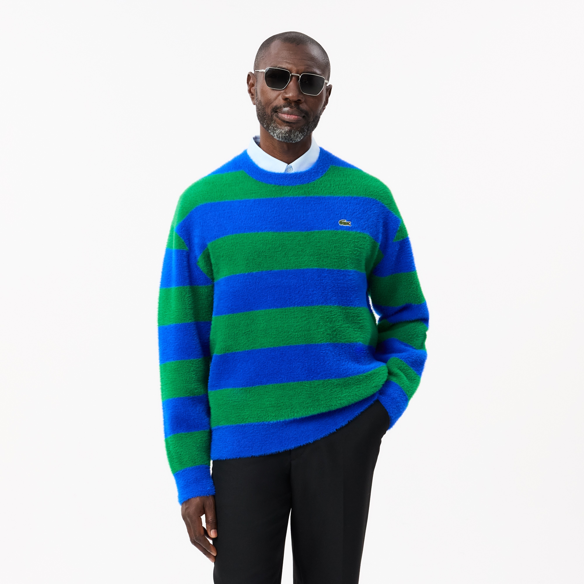Men's Relaxed Fit Fuzzy Knit Sweater - Sweaters & Sweatshirts - New In ...