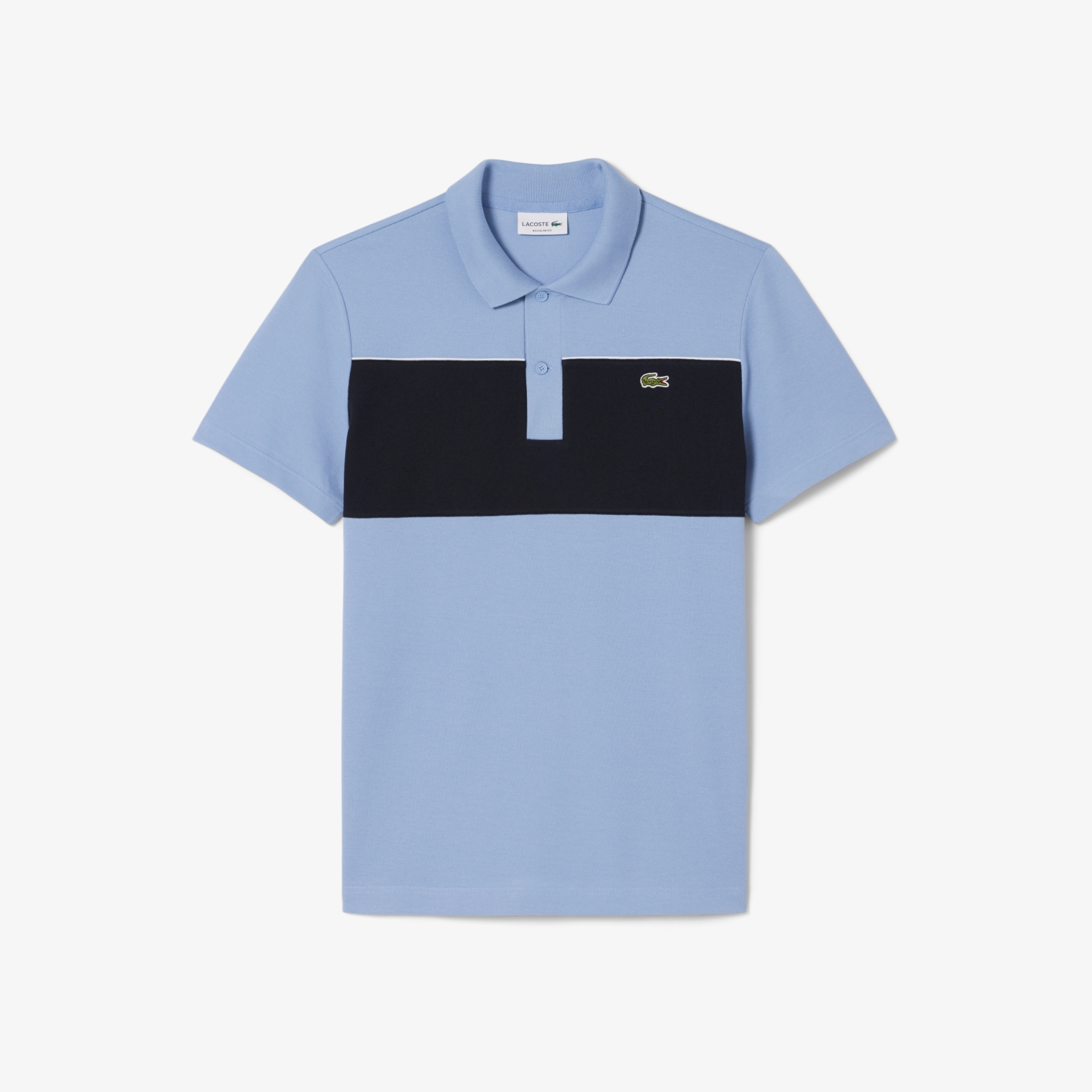 Regular Fit Colorblock Piqué Polo - Polo Shirts - New In 2026 | Lacoste
