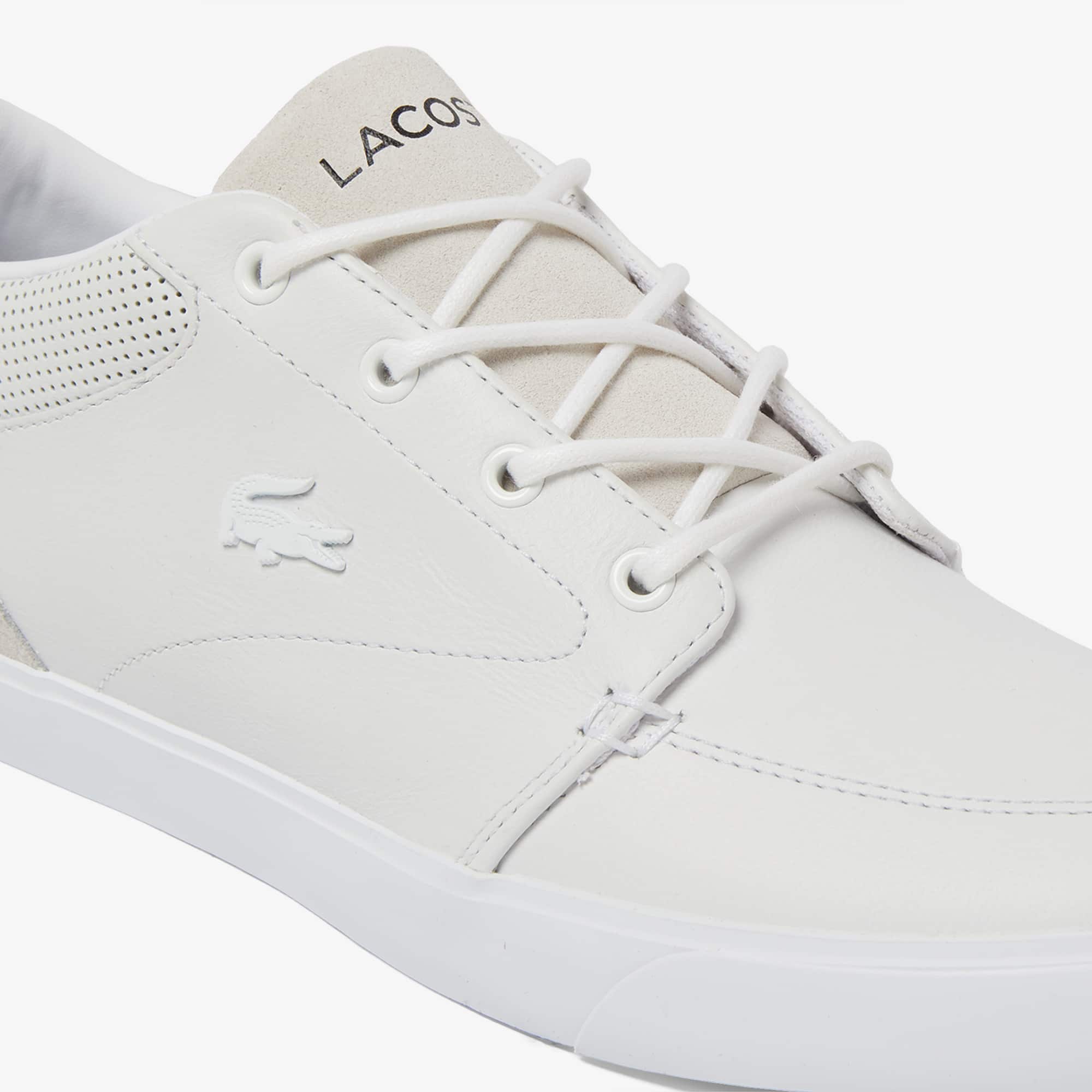 Lacoste bayliss leather sneakers white store