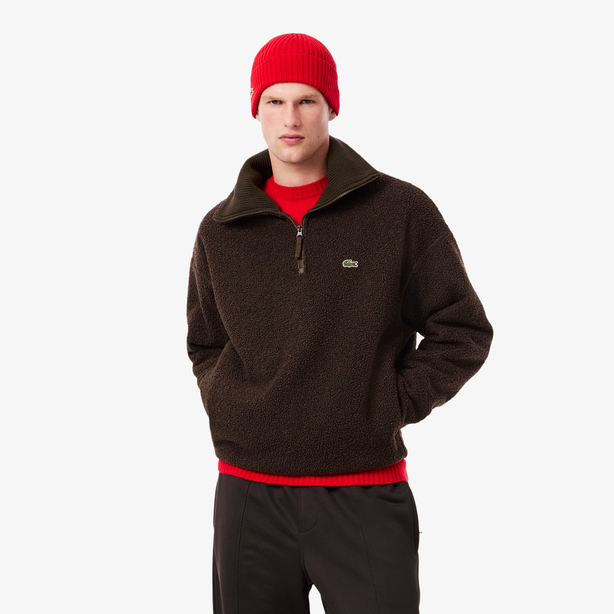 Men's Zip-Up Polar Fleece Sweatshirt - Sweaters & Sweatshirts - New In ...