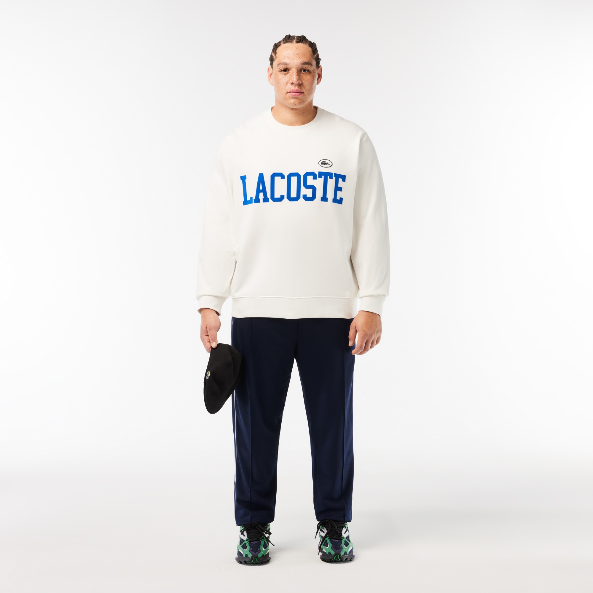 Men's Flocked Fleece Sweatshirt - Sweaters & Sweatshirts - New In 2026 ...