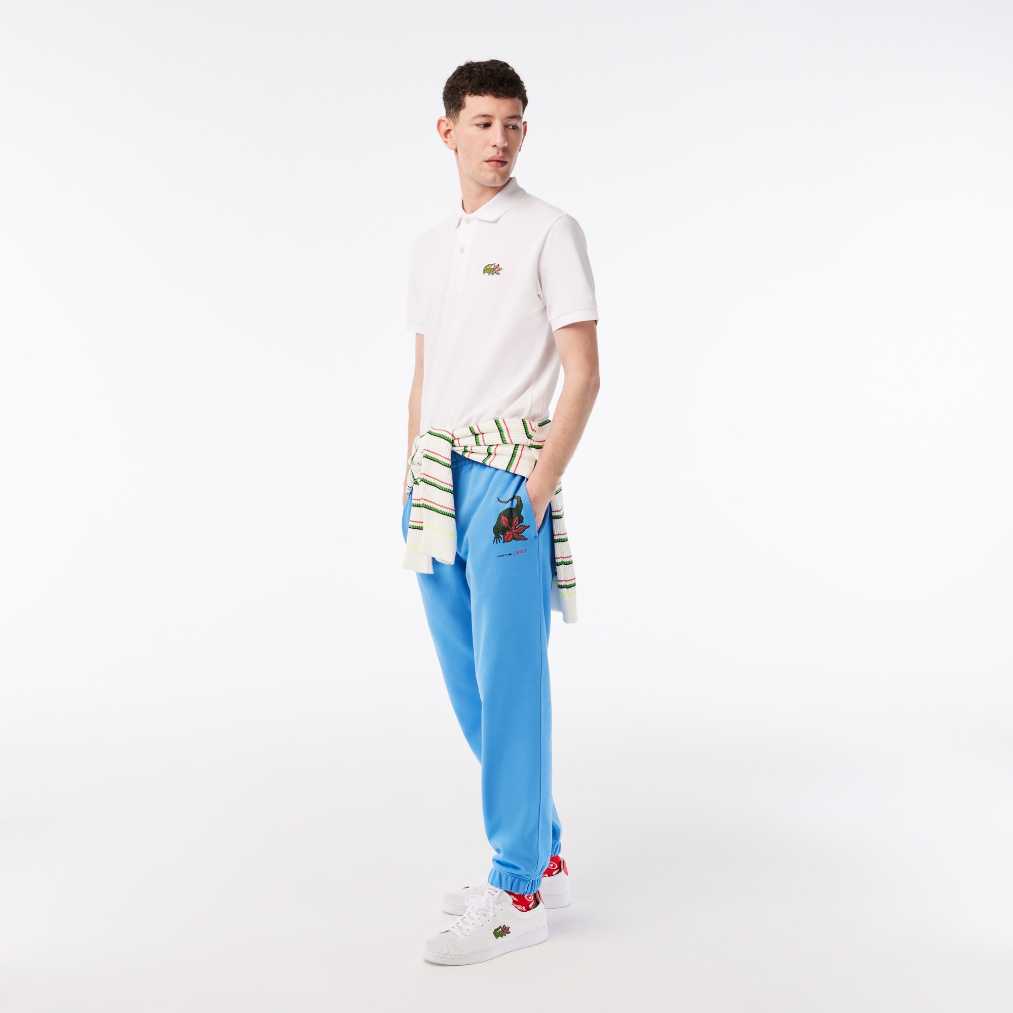 Men's Lacoste x Netflix Stranger Things Carnaby Piquée Sneakers ...