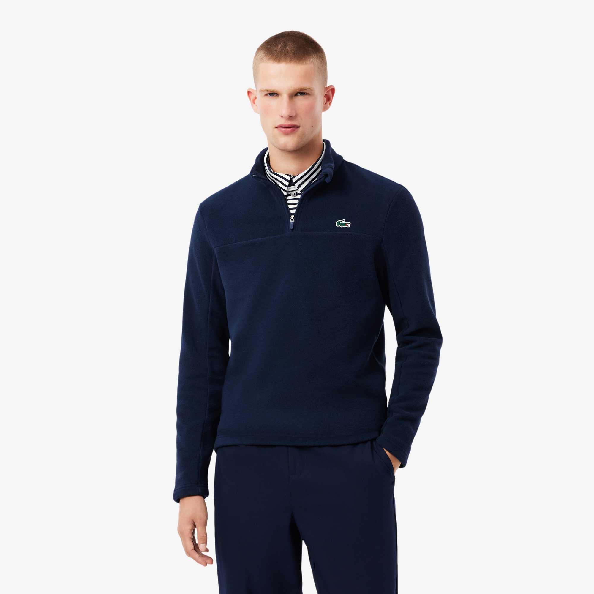 Men's Polar Fleece Quarter-Zip Golf Top - Sweaters & Sweatshirts - New ...