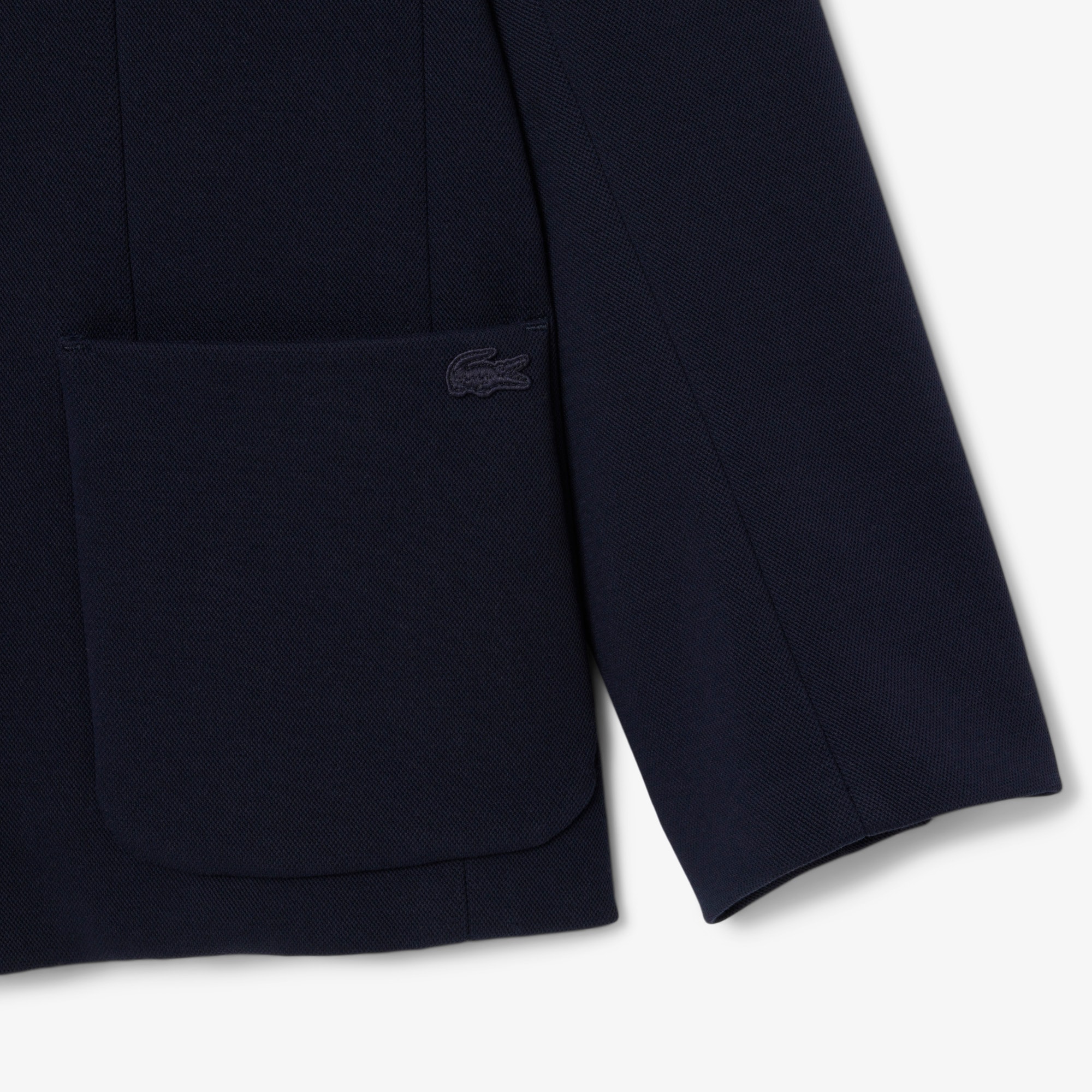 Men's Double Faced Piqué Blazer - Jackets & Coats - New In 2026 | Lacoste