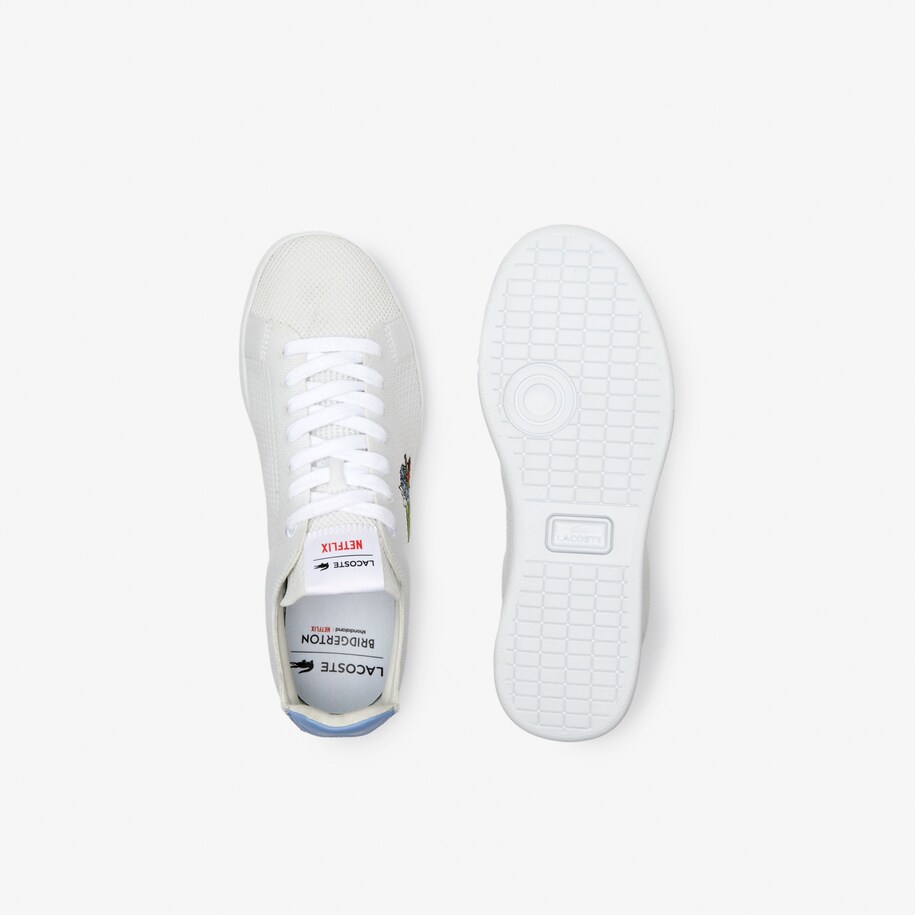 Womens Lacoste X Netflix Bridgerton Carnaby Piquée Sneakers Womens