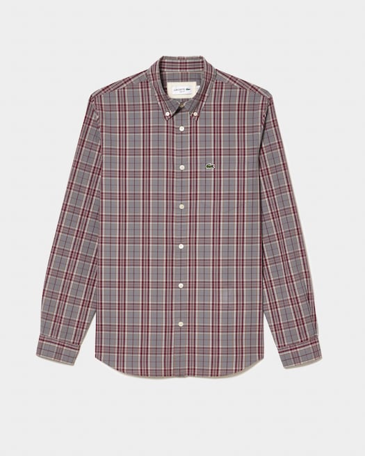 Men's Button Down Shirts Sale | LACOSTE